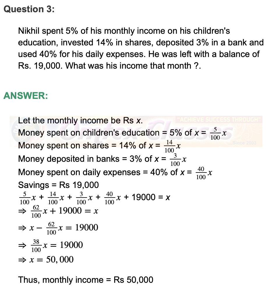 Education: Practice Set 6.1, Chapter 6 - Financial Planning Mathematics ...