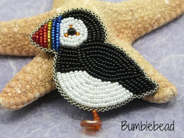 Adorable Bead Embroidered Brooch and Jewelry Tutorials by ...