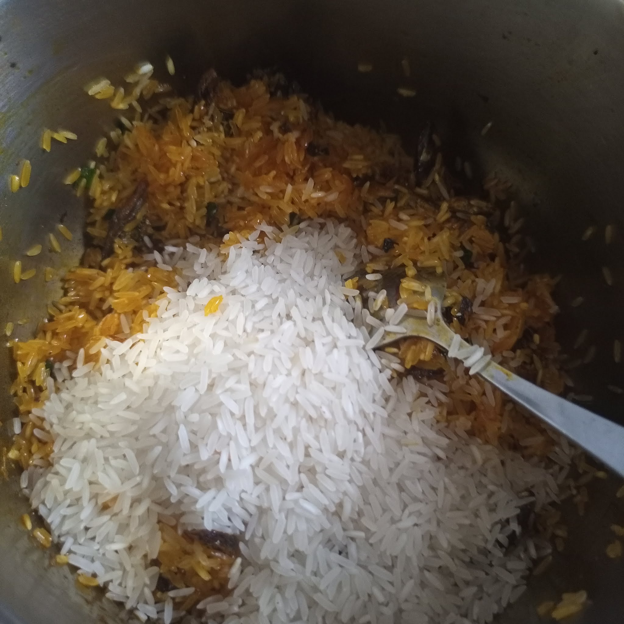 How To Cook Sweet Njanga Rice | Cameroon Recipe For Palm Oil Jollof Rice