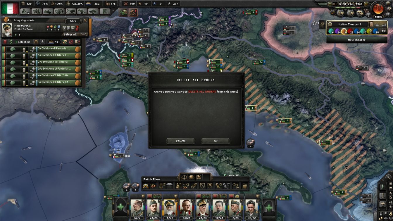 Italy - HOI4 - Major Redeployment