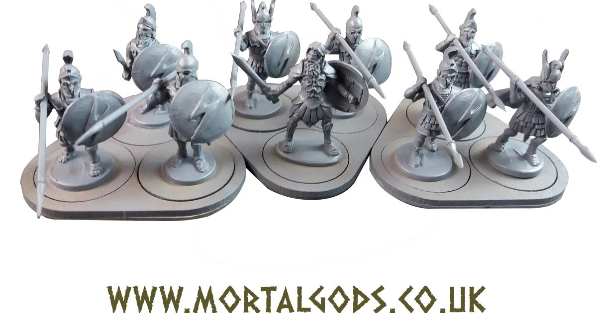 Wargame News and Terrain: Footsore Miniatures: New Fantasy Temple Guard ...