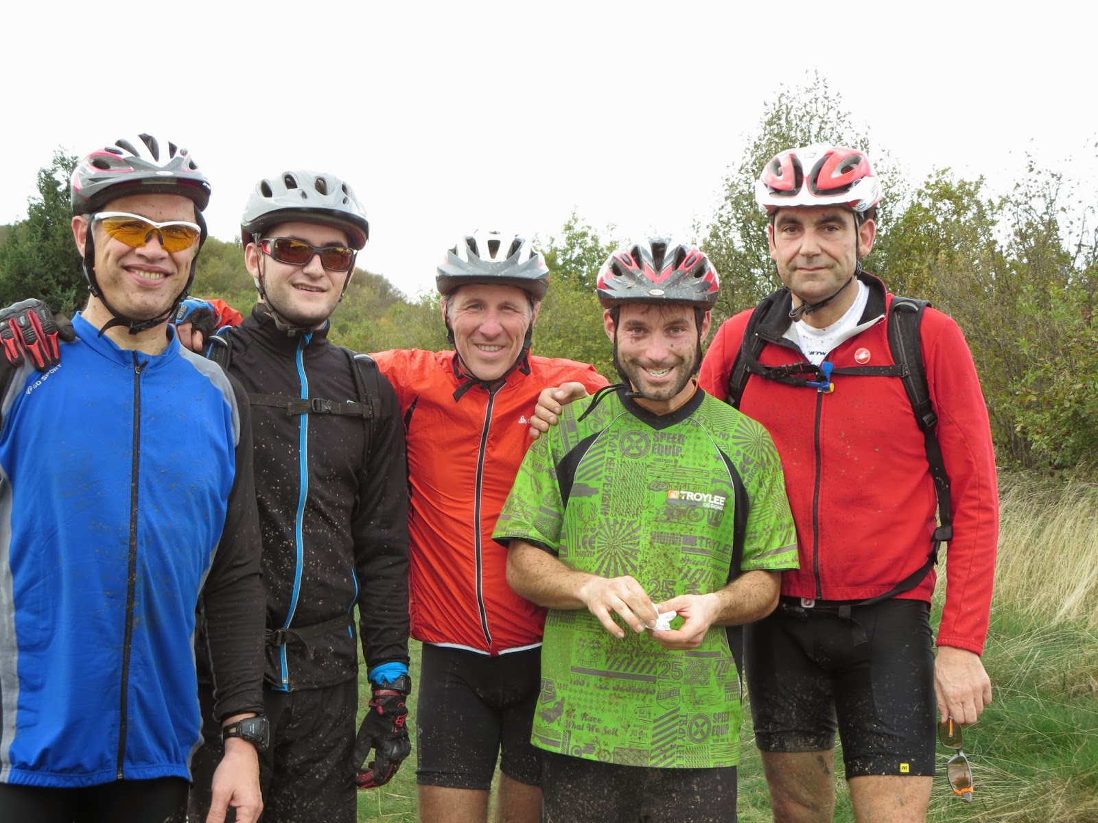 VTT Cafe: Sortie du 27/10/13 : TransBeaujo - Parcours de 40kms