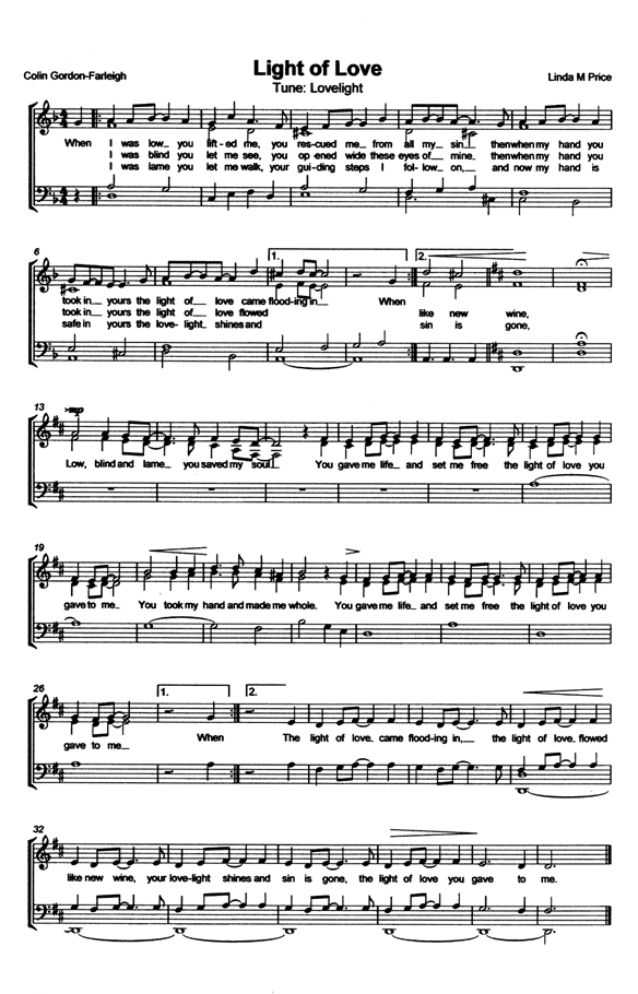 Share My Journey: 'Light of Love' : New Hymn for Today