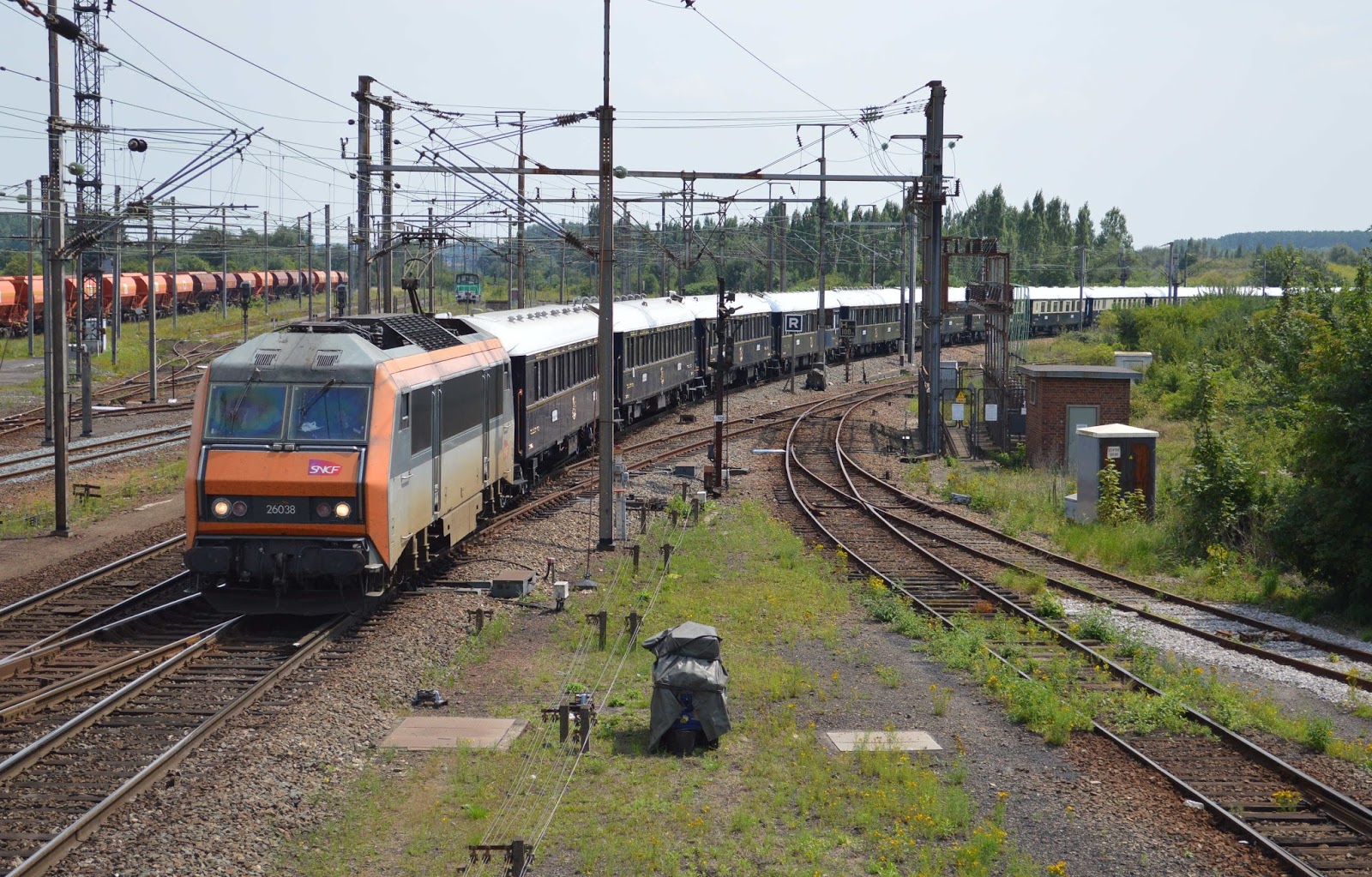 LA PASSION DU TRAIN: VSOE du 24 juillet (1 ére partie)