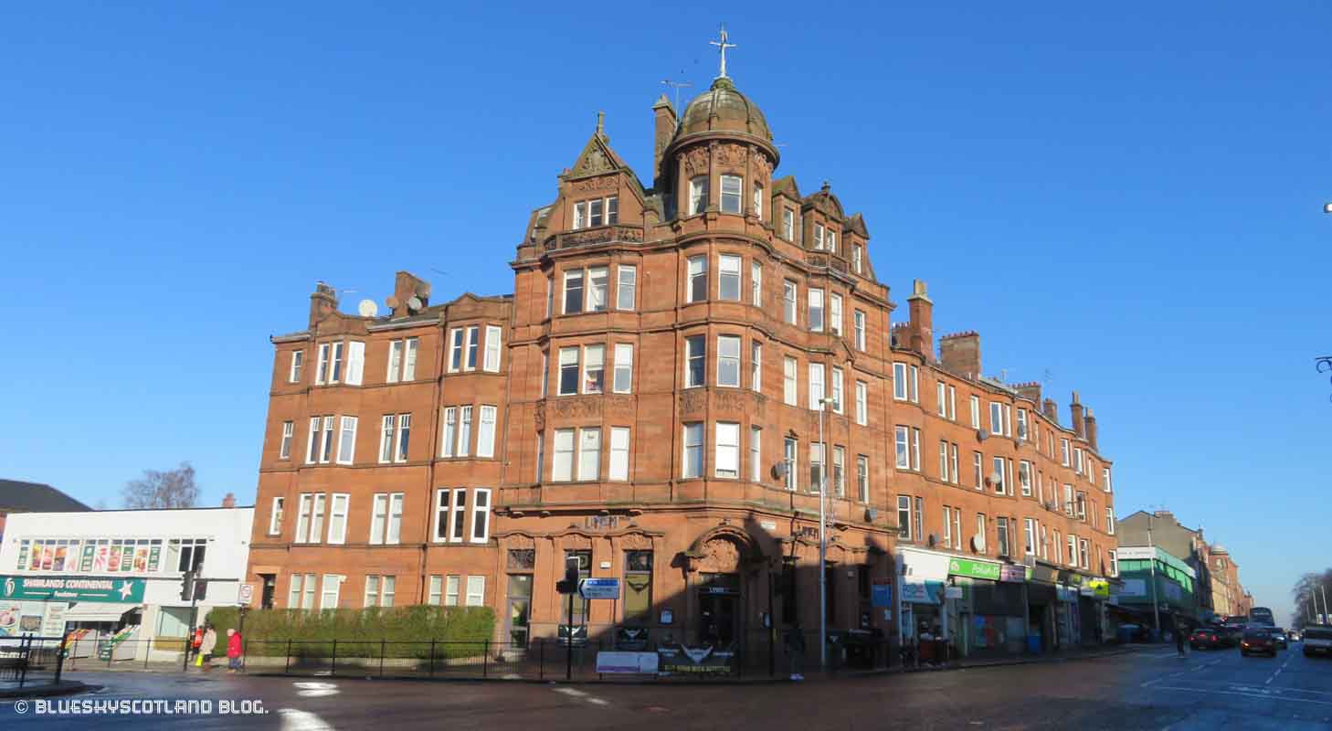 Alex and Bob`s Blue Sky Scotland: Shawlands. Queen's Park. Langside ...
