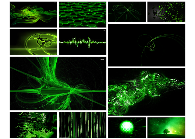 Neon Green Windows Theme - EdriveOnline