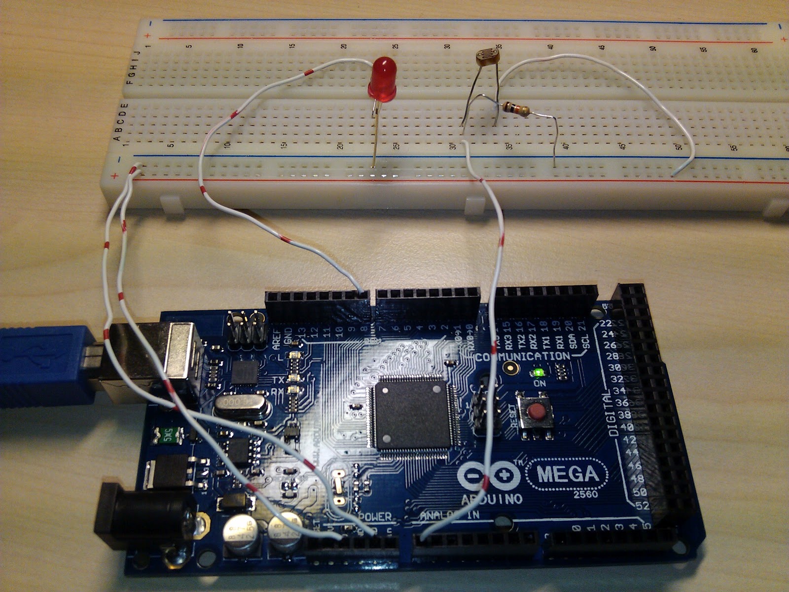 Technology Laboratory: Arduino Project 5 Analog Input Level 2 - LDR