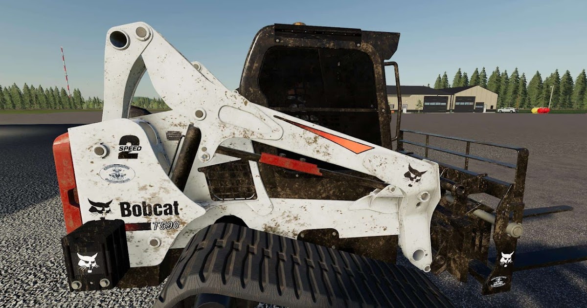 FS19 CSM Bobcat 590 Series Skid Steer Pack v1.1.0 - FS 19 & 22 USA Mods ...