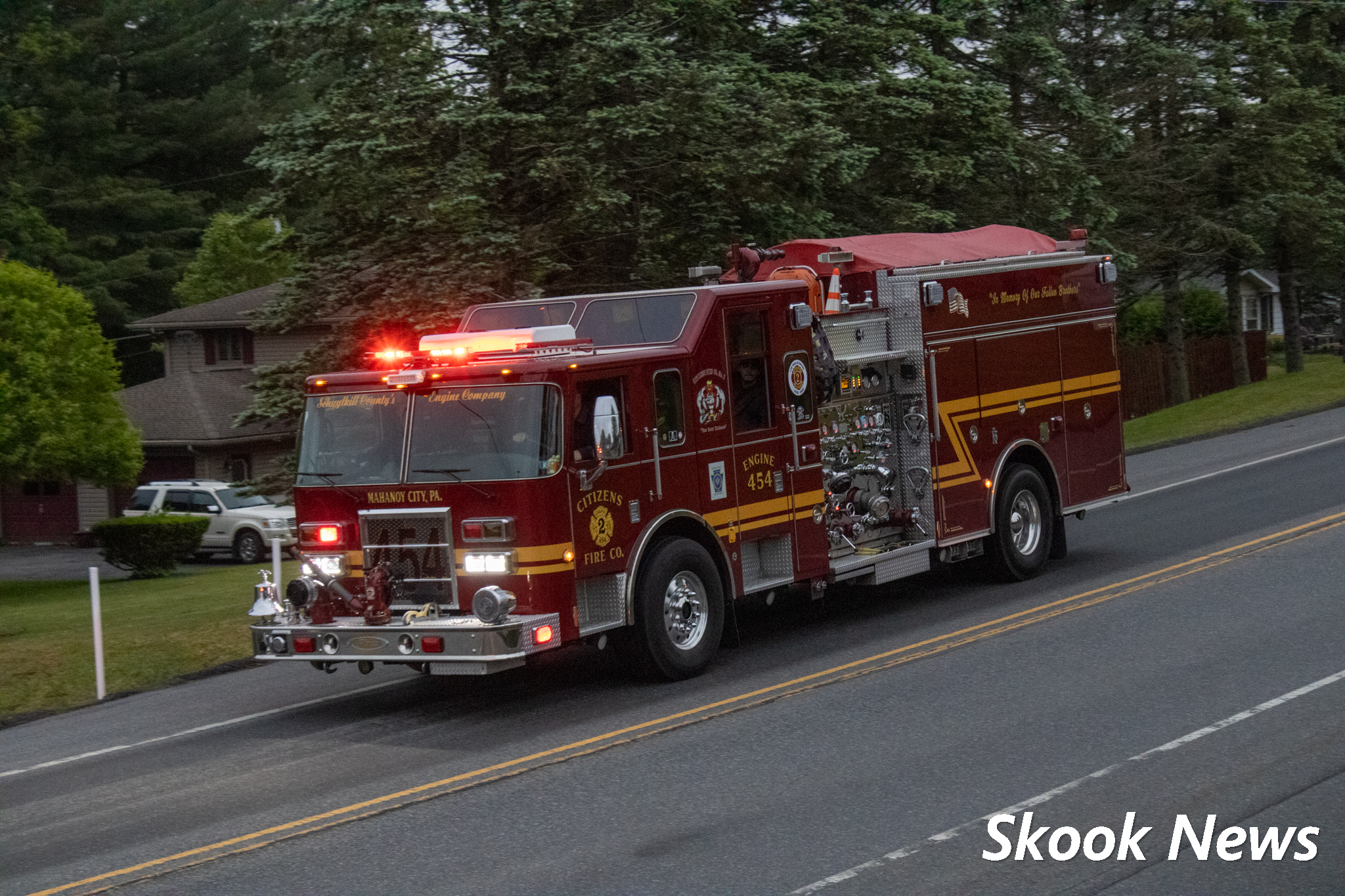 PHOTOS: Friendship Fire Company, Englewood Block Party Fire Truck Parade