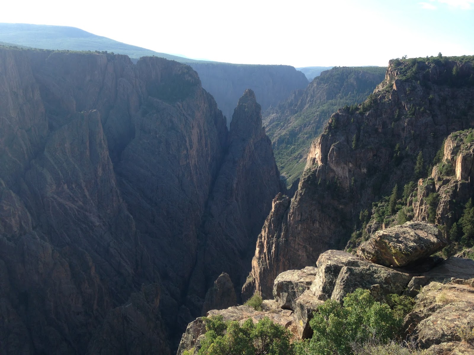 2016 Summer Mountain Trip Part 21; Colorado State Route 347, South Rim ...