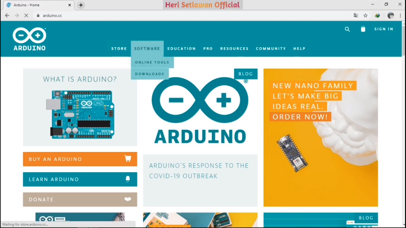 Cara Download dan Install ARDUINO IDE Cara Download dan Install ARDUINO IDE