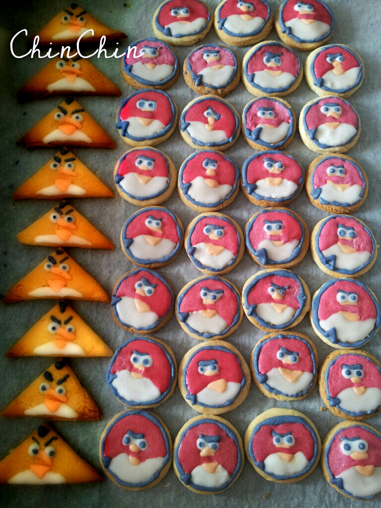 LA COCINA DE CHIN CHIN: Angry Birds Cookies -part 2-