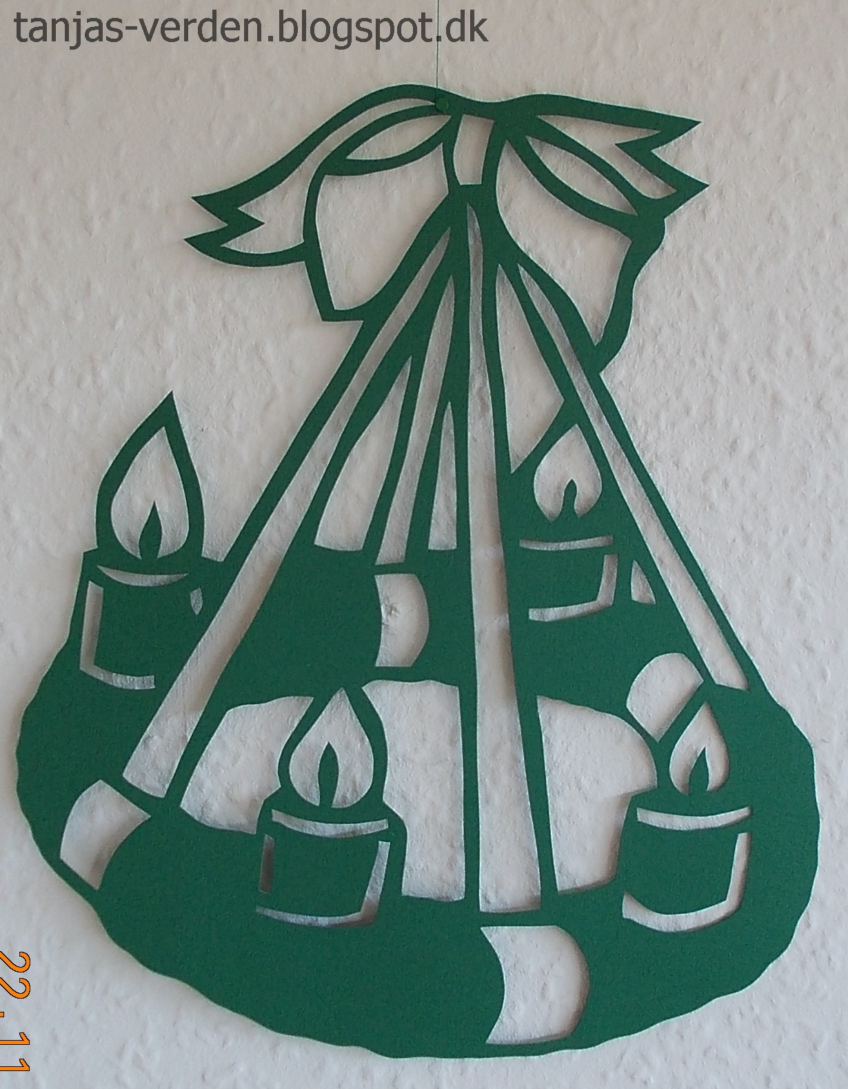 Tanja's Verden: Jule papirklip..