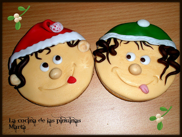 LA COCINA DE LAS PINUINAS: Baby cookies!!! Y os presento a Tía Vero!!!
