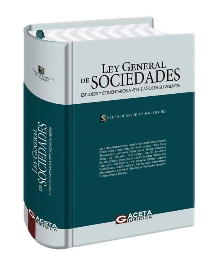 Librería Rashomon: Ley General de Sociedades. Estudios y comentarios a veinte años de su vigencia