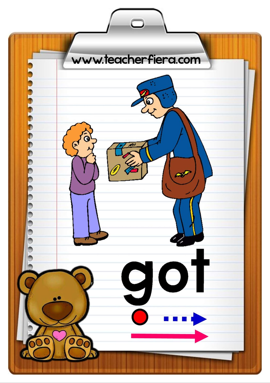 teacherfiera.com: OT WORD FAMILY FLASHCARDS