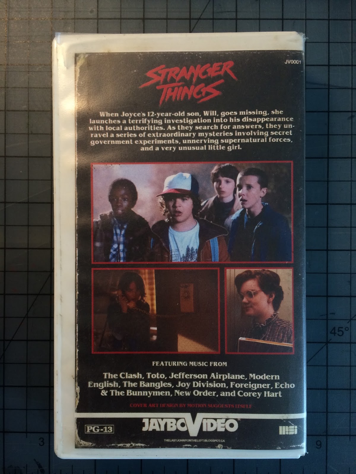 Stranger Things VHS Cover - Smoov Design Co.