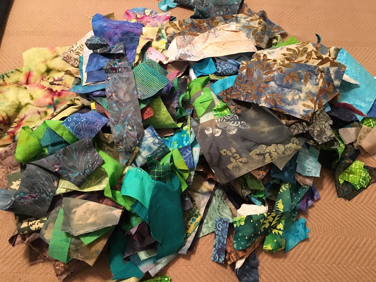 Elizabeth's Quilt Projects: Sorting Scraps – Discovered Orphans