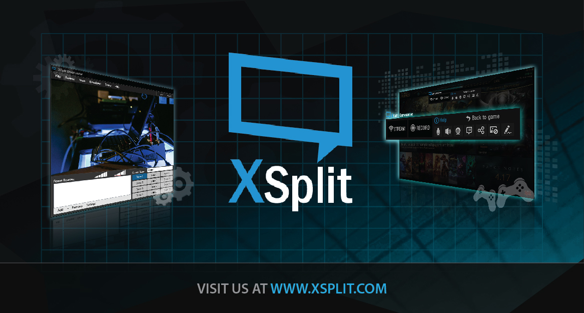 XSplit Broadcaster Available On Steam For Free