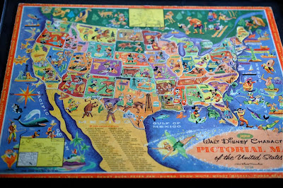 Walt Disney United States Character Map - Living a Disney LifeLiving a ...