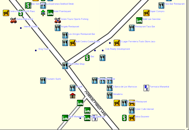 GPSTravelMaps.com: Jaco Costa Rica GPS Map