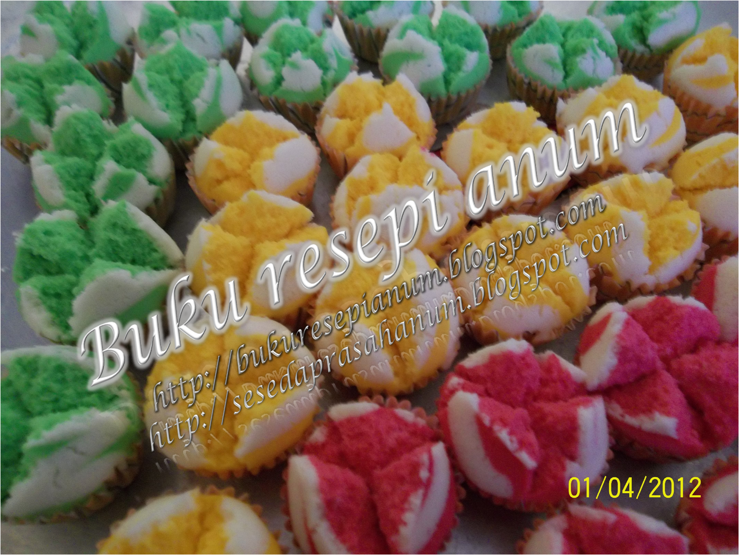 BUKU RESEPI ANUM: apam senyum manis