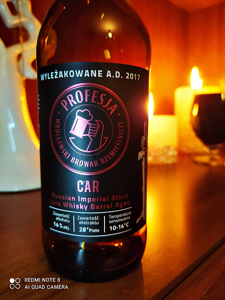 Car - RIS Jura Whisky Barrel Aged. Niezapomniane wrażenia.