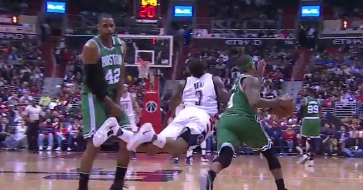 Bradley Beal: half man, half fish? Or accomplished flopper?