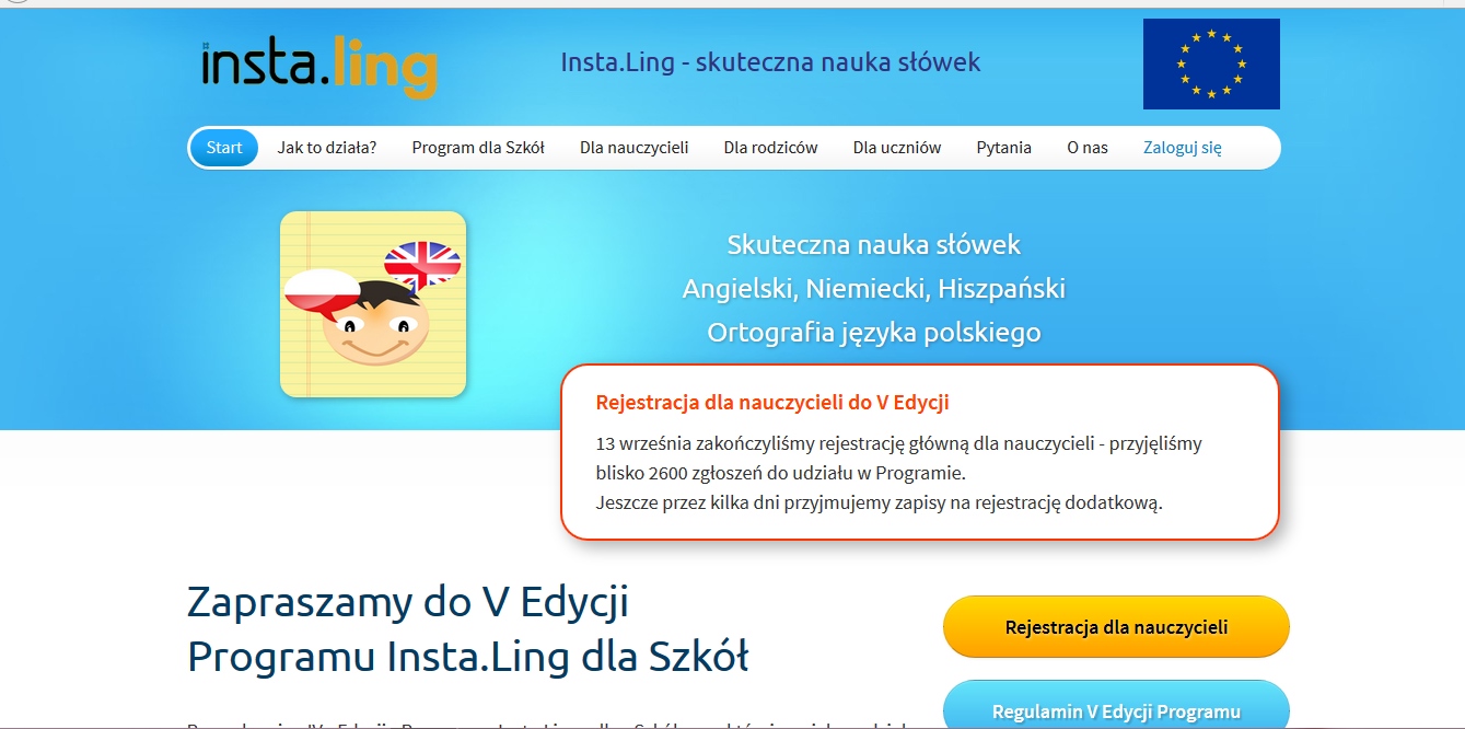 Insta.Ling-skuteczna nauka słówek