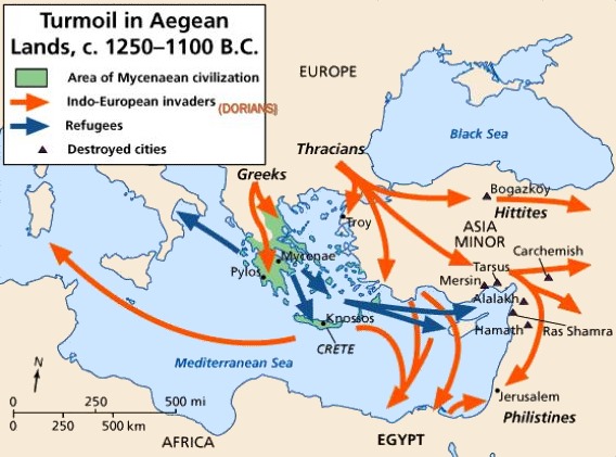 Dorian Civilization Map