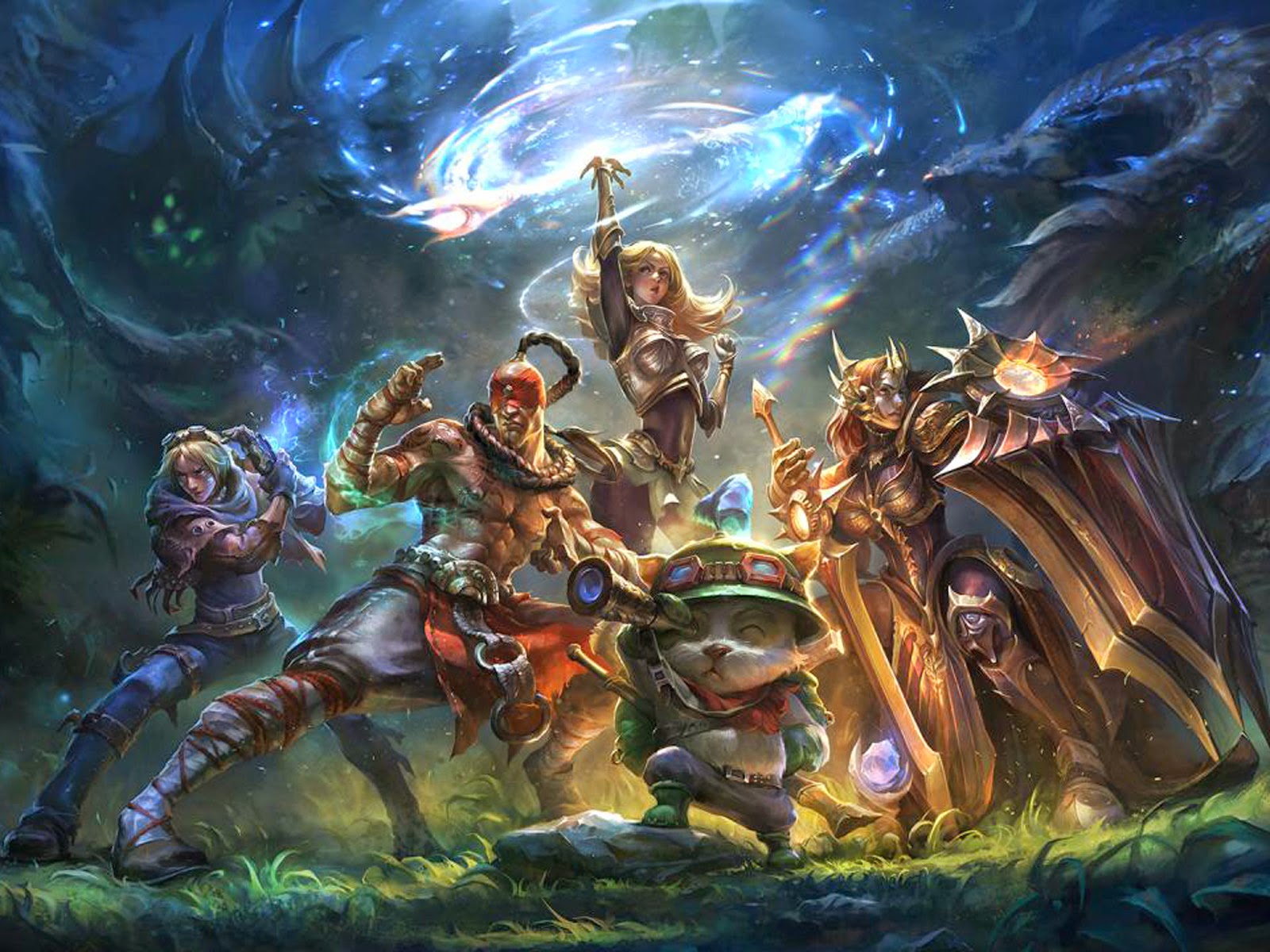 League of Legends Team Wallpaper