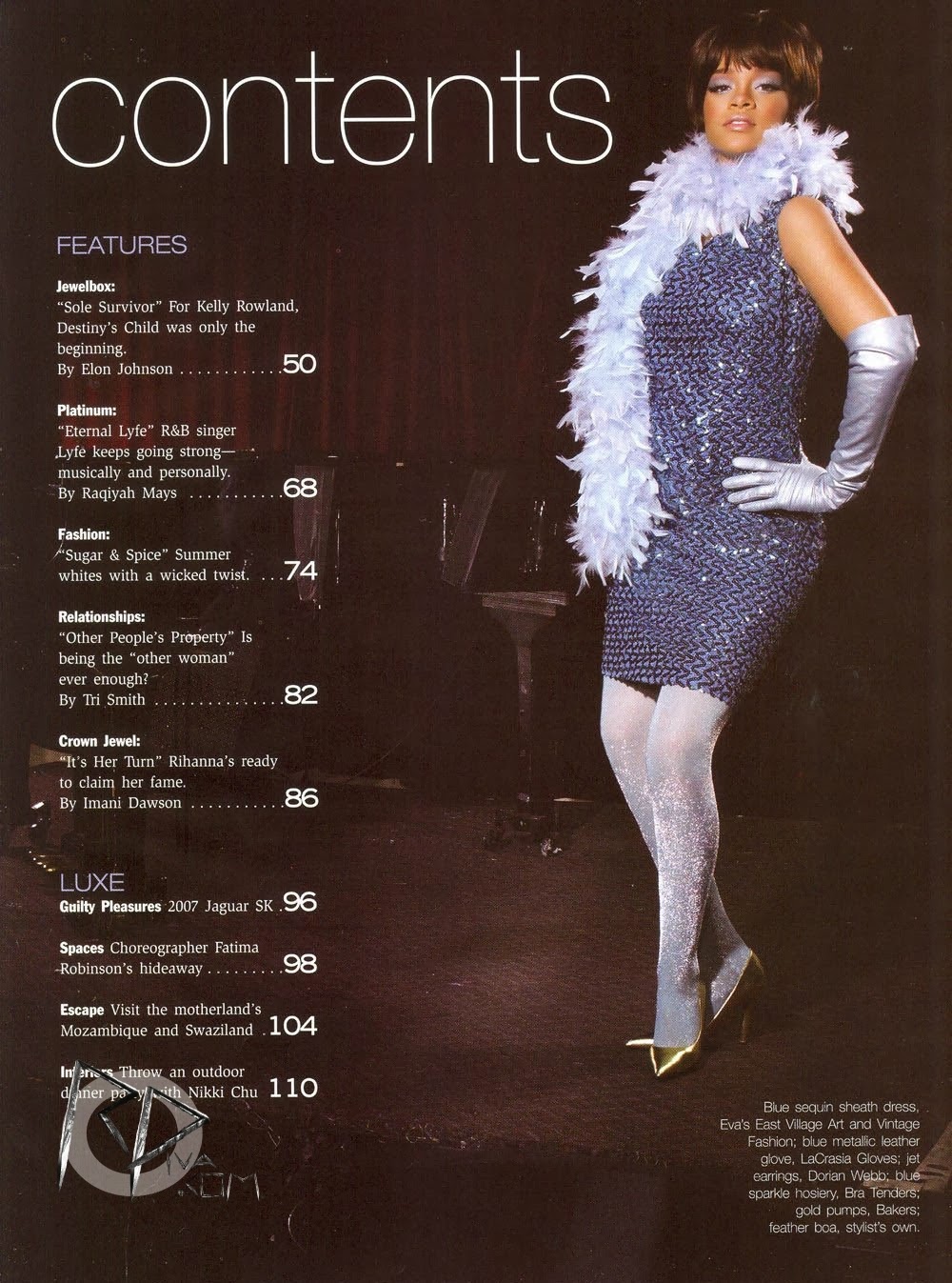 Rihanna's 2006 Photoshoot: