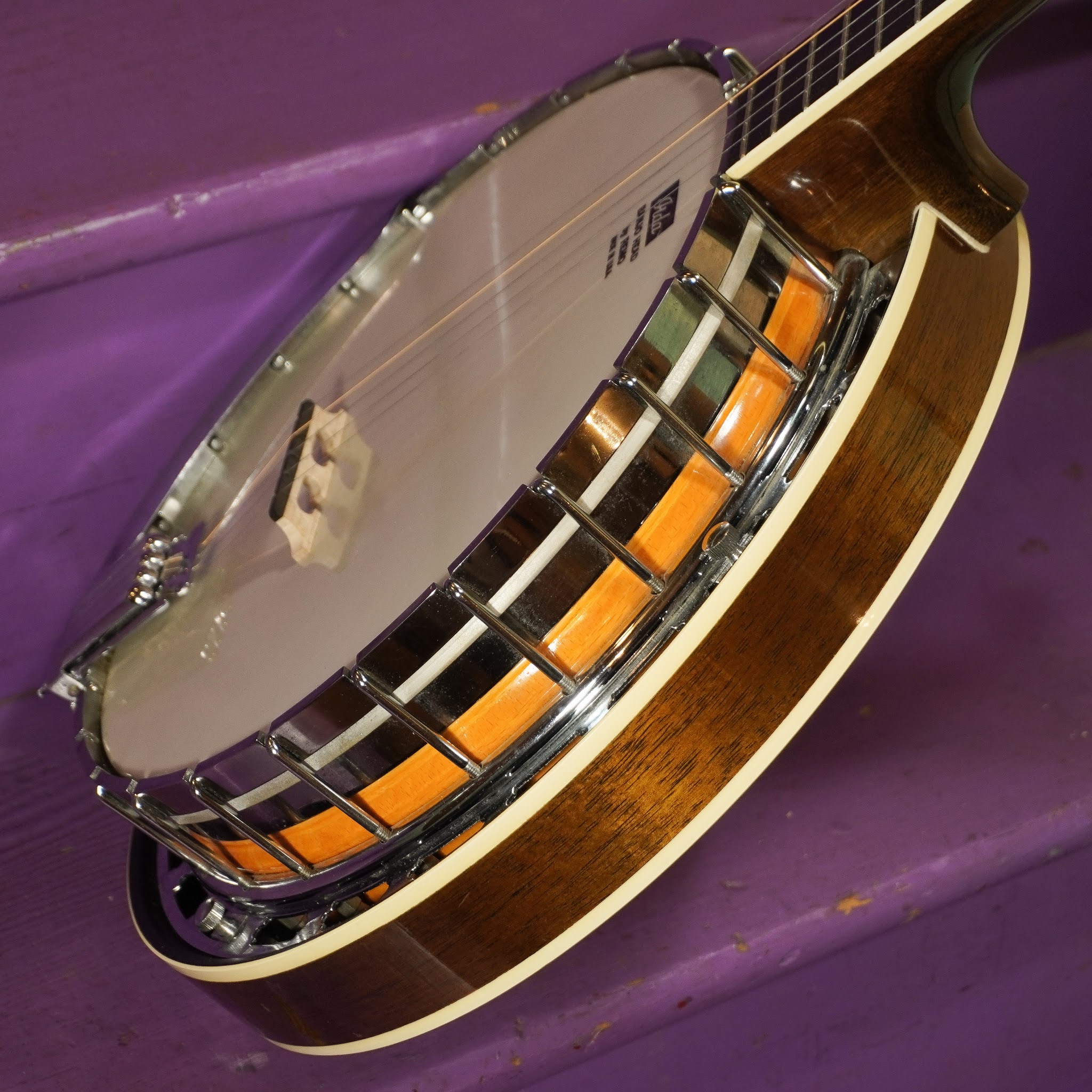 1970s Iida Model 233 Masterclone Resonator 5-String Banjo