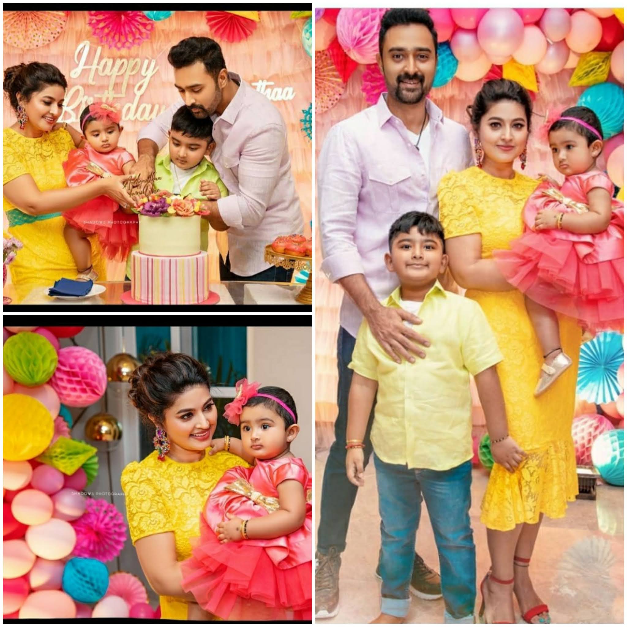Surya Jyothika Baby Diya 1st Birthday