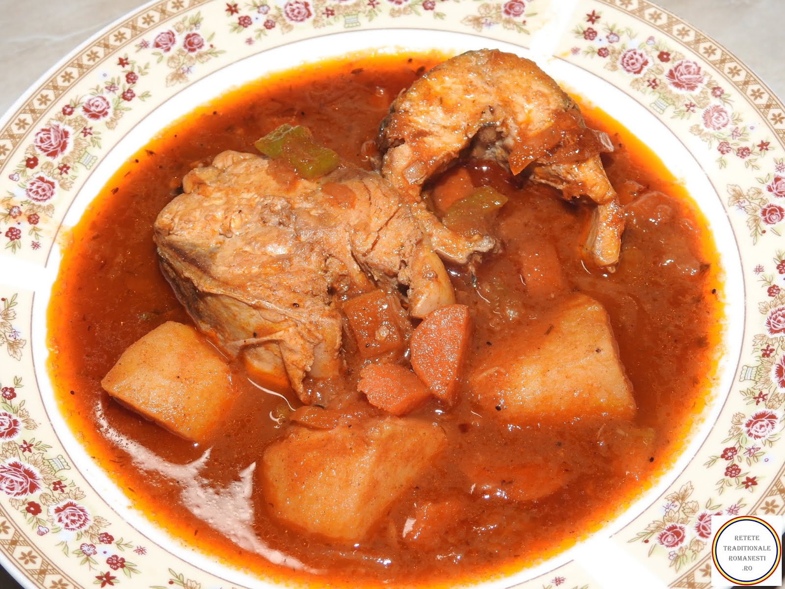 Gulas de peste reteta | Retetetraditionaleromanesti.ro
