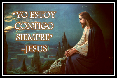 JESUS Es Amor: Jesús esta contigo Siempre