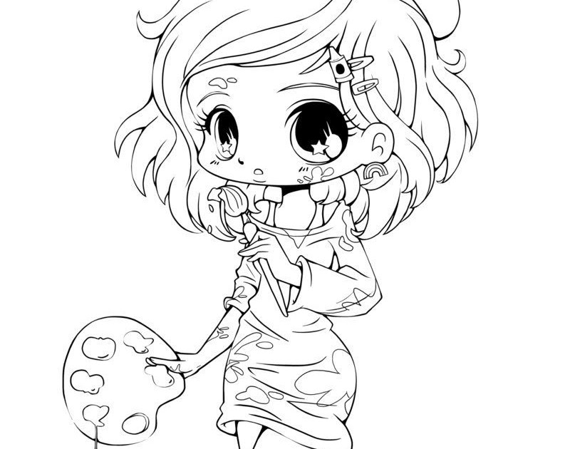 Cute Chibi Coloring Pages ~ Coloring Pages