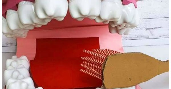 Learning and Exploring Through Play: DIY Dental Teeth Props for Kids