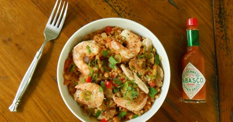 Bake and Baste: Any-Season Spicy Jambalaya