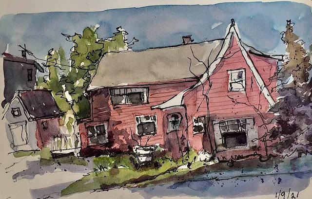 Urban Sketchers Seattle: Remembering Kate Barber