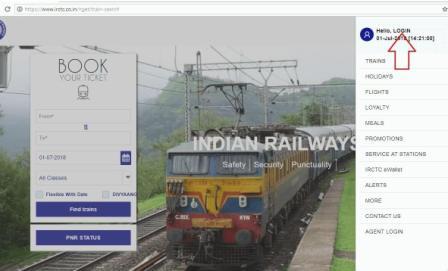 IRCTC Login Registration - Resolve IRCTC Login Issue & Create new IRCTC ...