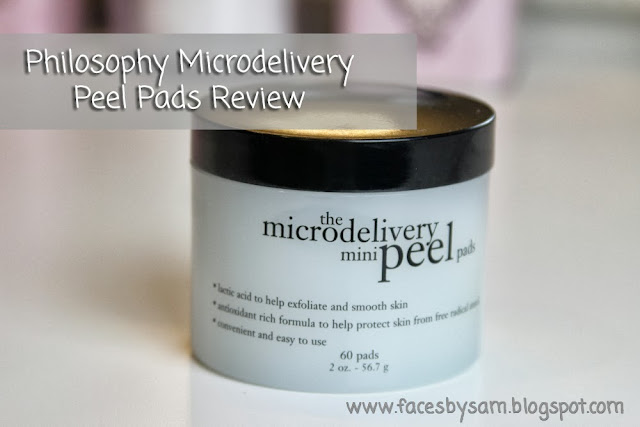 Faces by SAM Beauty Blog: Product Review- Philosophy The Microdelivery Peel