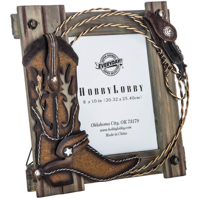 Cowboy Photo Frames - Table Frame