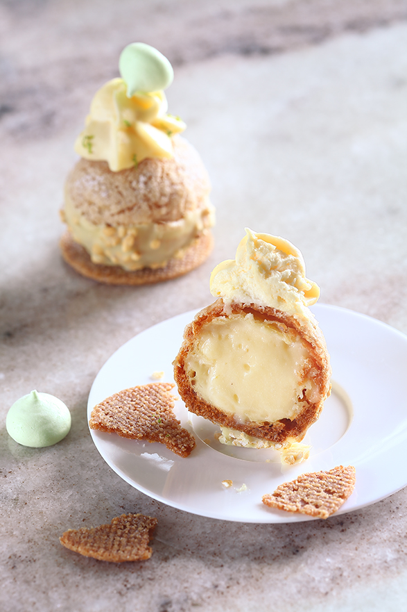 Verdade de sabor: Пирожные "Шу" с юдзу / Choux com creme de yuzu