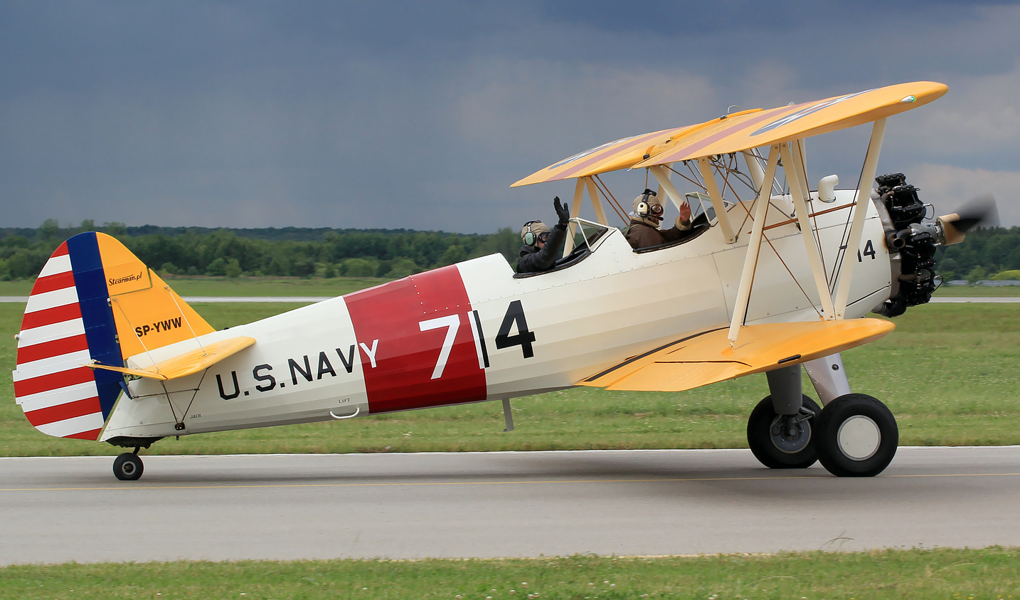 A Born Again Roman: Boeing-Stearman model 75, Kaydet
