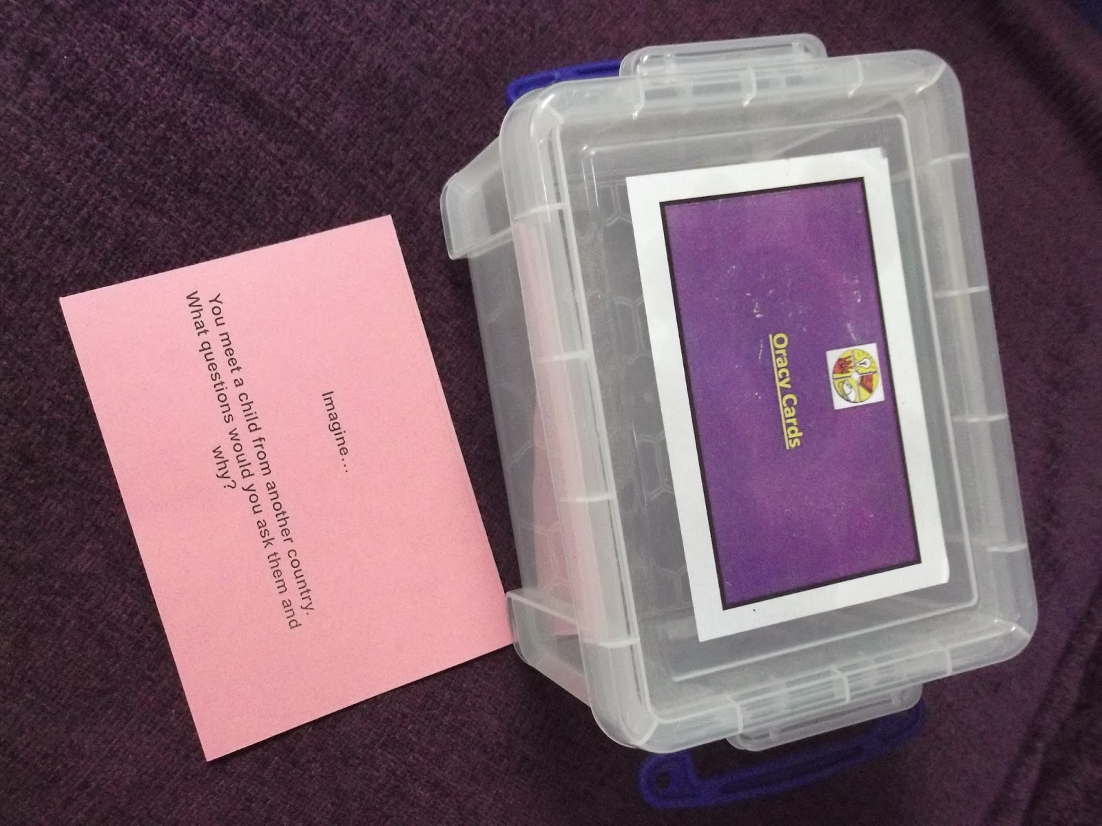 Year Two blog: Oracy Cards / Philosophy for Children