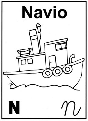 Aprende Brincando: Pintar - Letra N