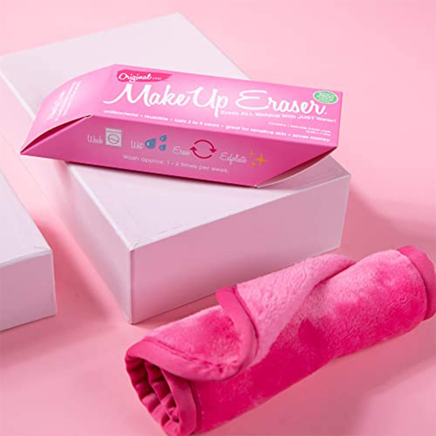 The Original MakeUp Eraser, Erase All Makeup With Just Water, Including ...