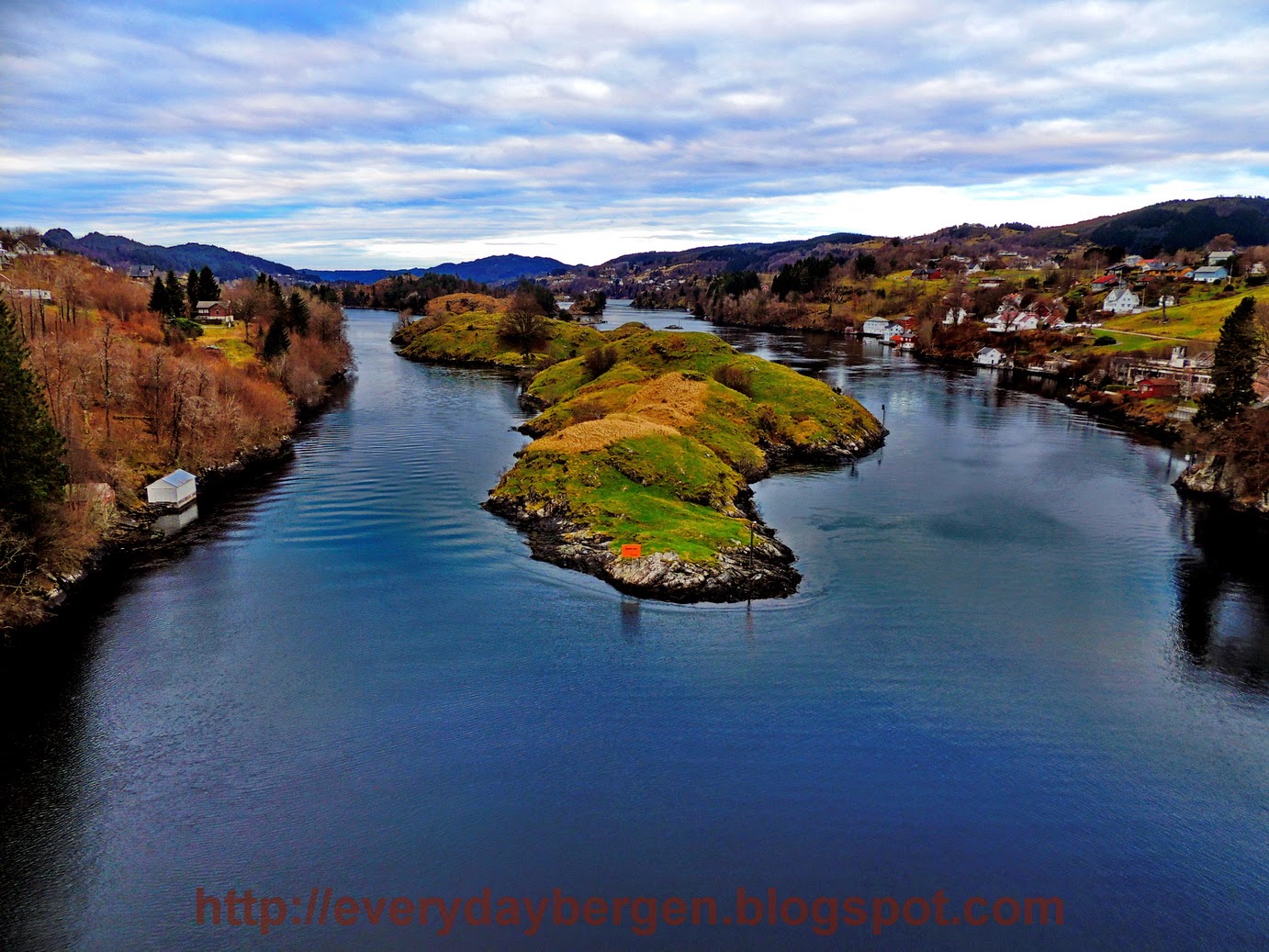 A view from the bridge.