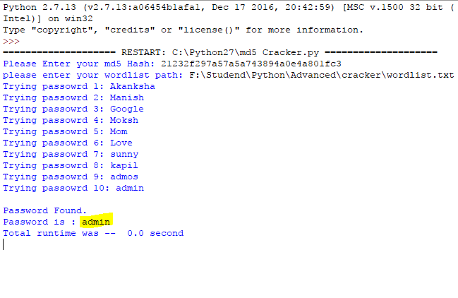 How to Create MD5 Brute Force Script Using Python